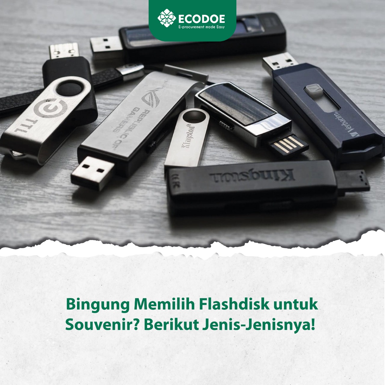 Yuk Kenalan Sama 4 Jenis Flashdisk Souvenir Ini!